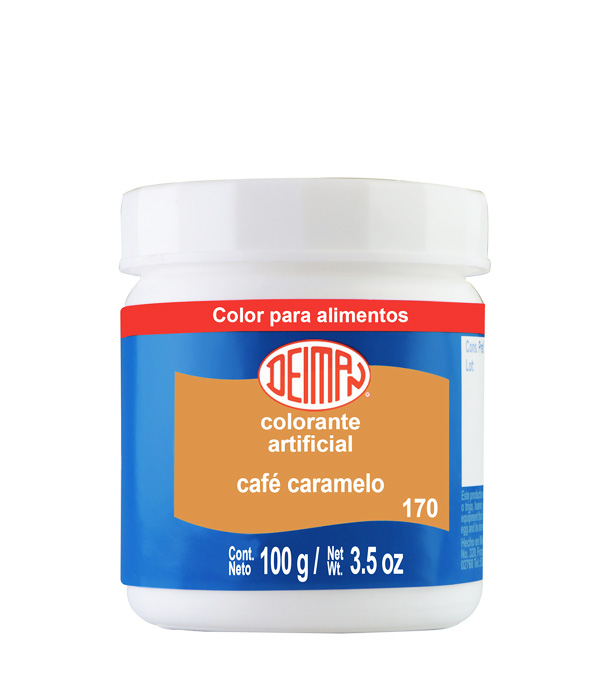 Colorante artificial Café caramelo 170 Marca Deiman 100 g – Gastrocosmos